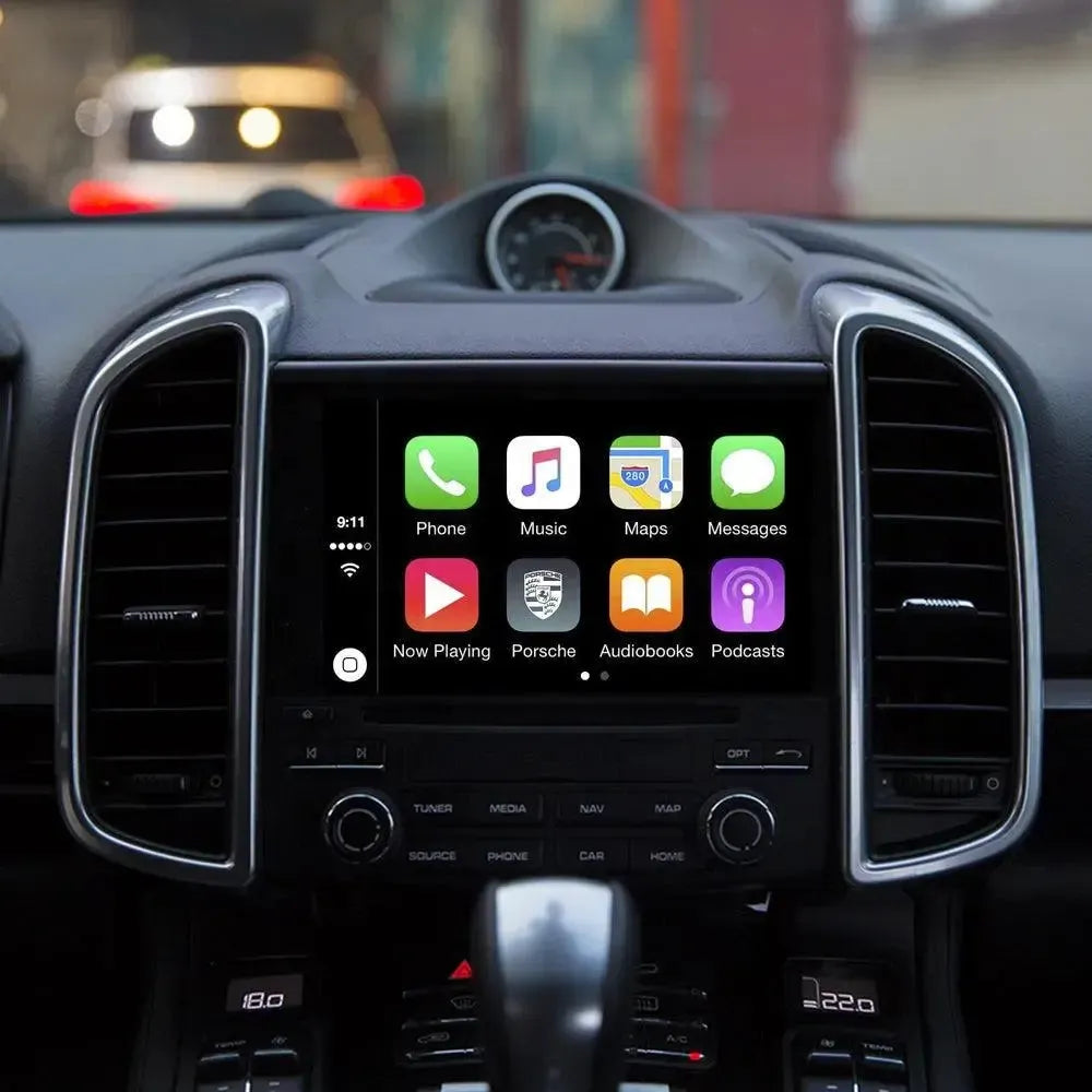 Apple Carplay Android Auto Retrofit Porsche