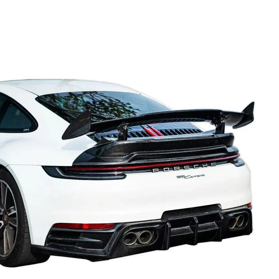 BRB Style Carbon Fiber Rear Wings - Porsche 992.1 911 Carrera & Carrer