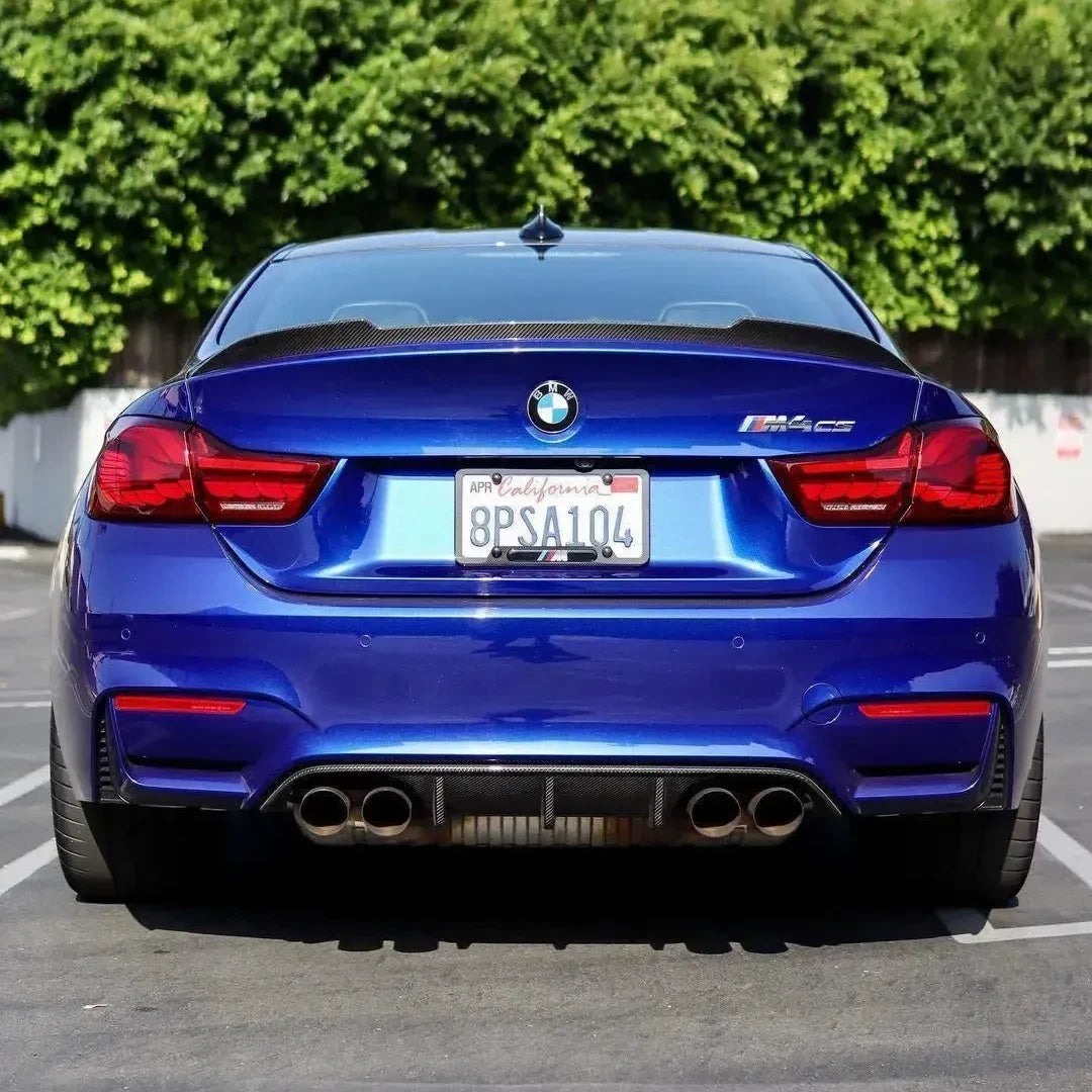 CS Style Carbon Fiber Trunk Lip Spoiler BMW F32 / F33 / F36 4 Series