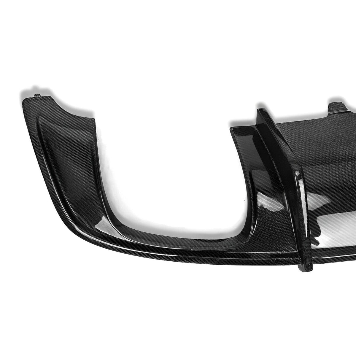 Kb Style Carbon Fiber Rear Diffuser With Brake Light Audi B9 A5 And S5