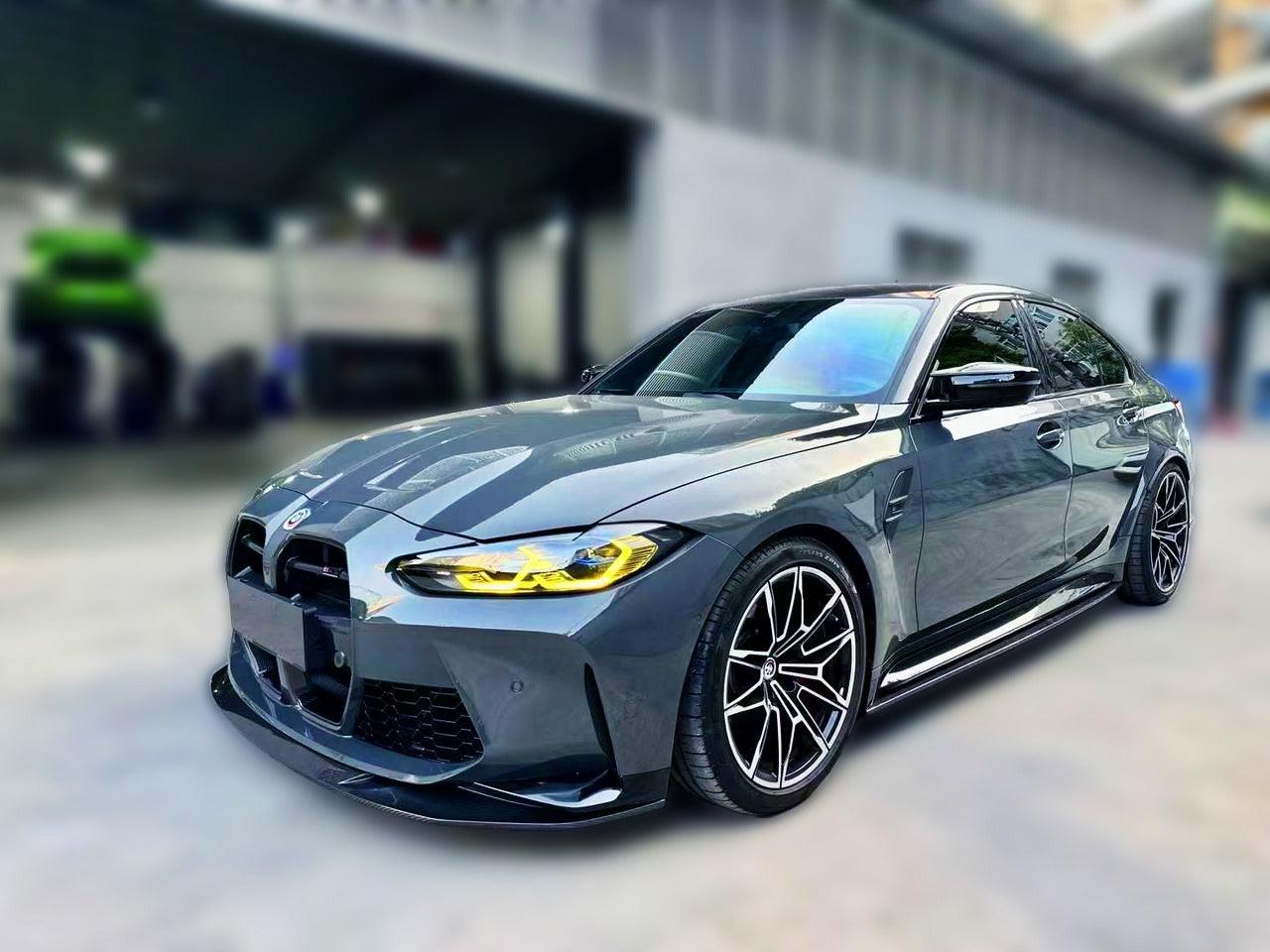 MHC Style Carbon Fiber Front Lip - BMW G80 M3 & G82 / G83 M4