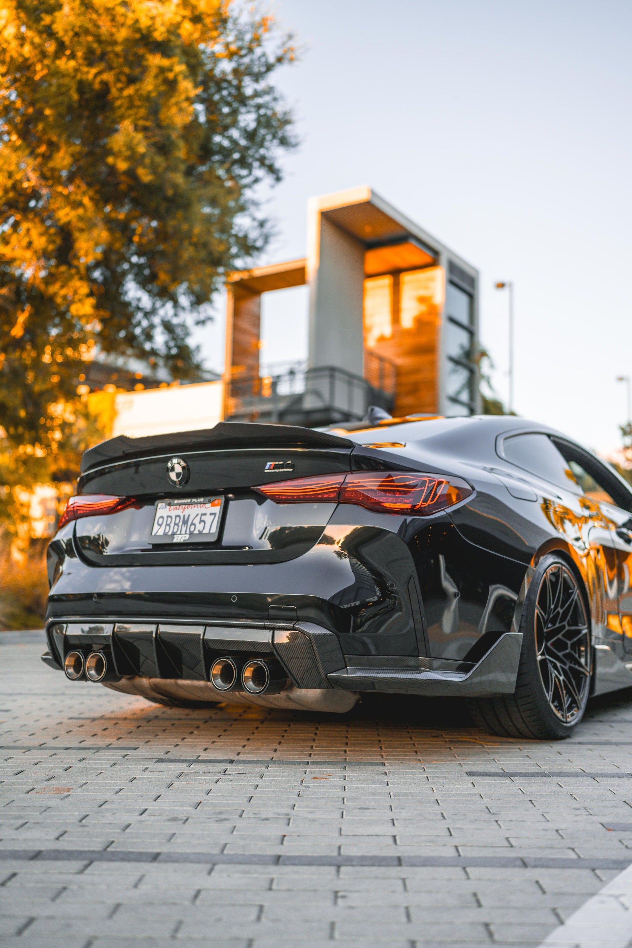 MP Style Carbon Fiber Rear Diffuser - BMW G80 M3 & G82/G83 M4