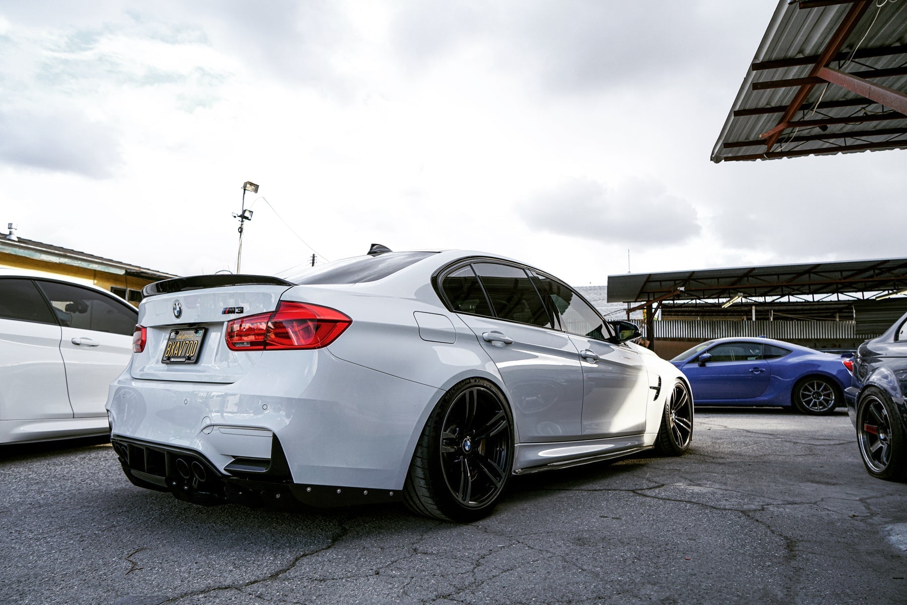 VRS Style Carbon Fiber Rear Diffuser - BMW F80 M3 & F82 / F83 M4